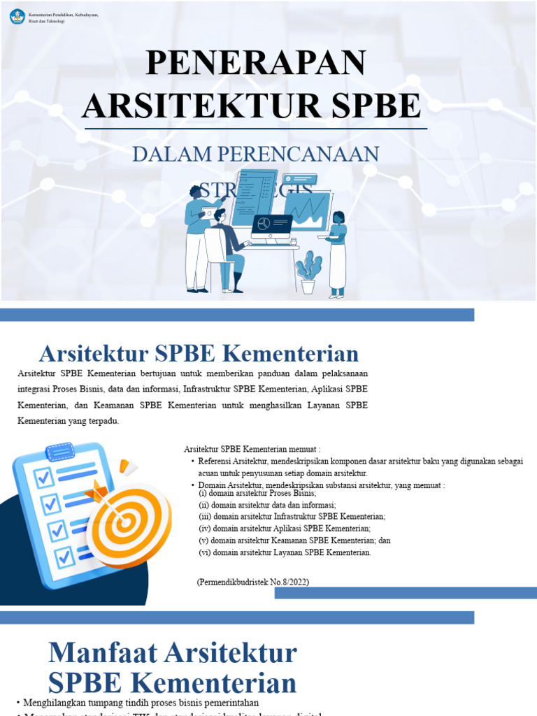 Penerapan Arsitektur SPBE | PDF