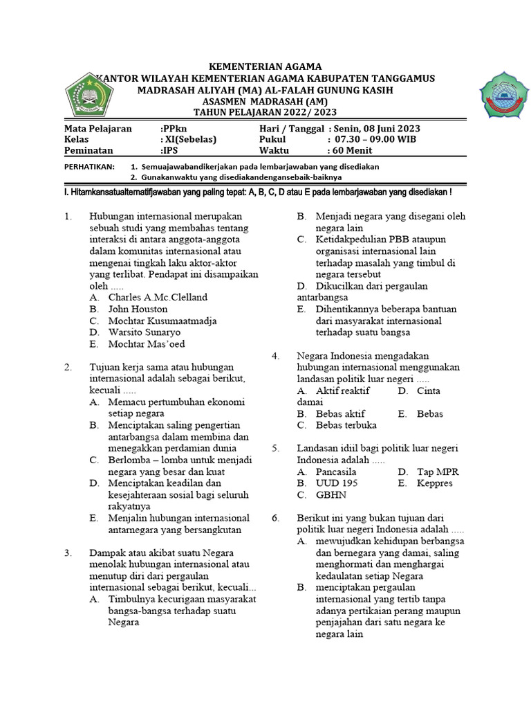 Pat PKN Xi | PDF | Politik