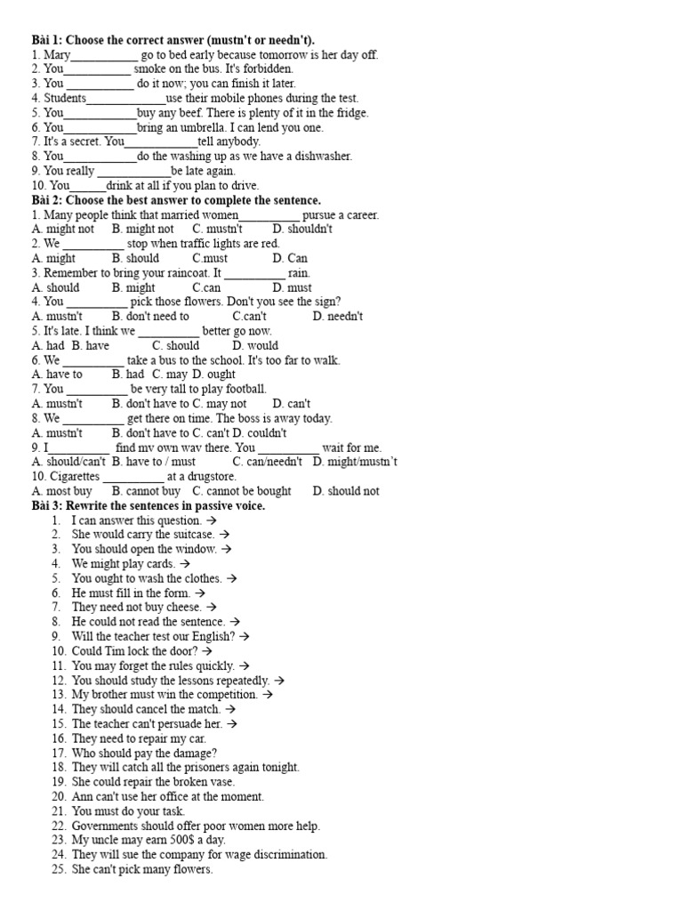 NG Pháp 6 - L P 10 | PDF