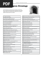 Random Effect d100 Table | PDF | Alcoholic Drinks | Beverages