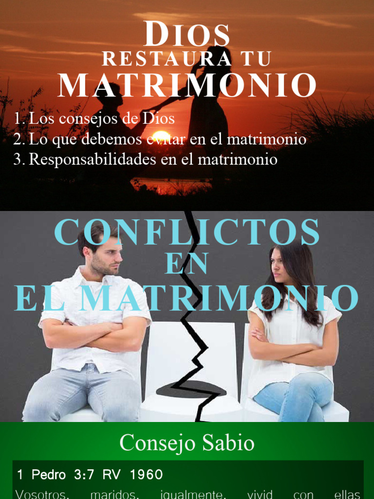 04 Conflictos en El Matrimonio | Descargar gratis PDF | Creencia religiosa y doctrina