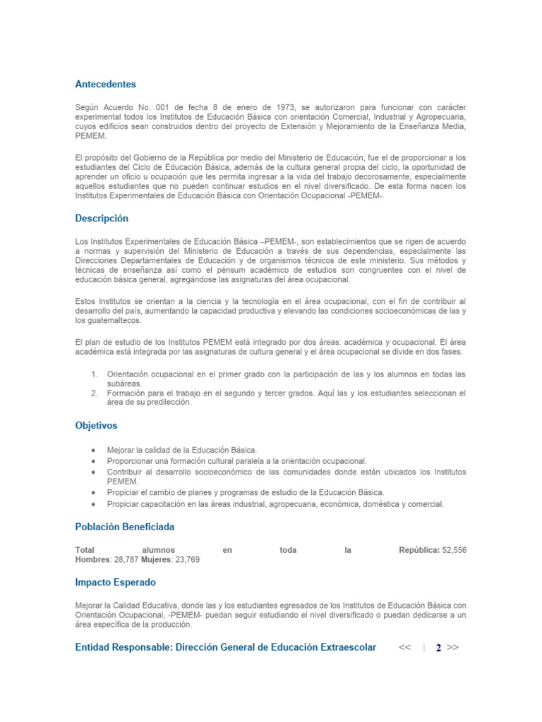 Fundamentos Curriculo y Nufed | PDF
