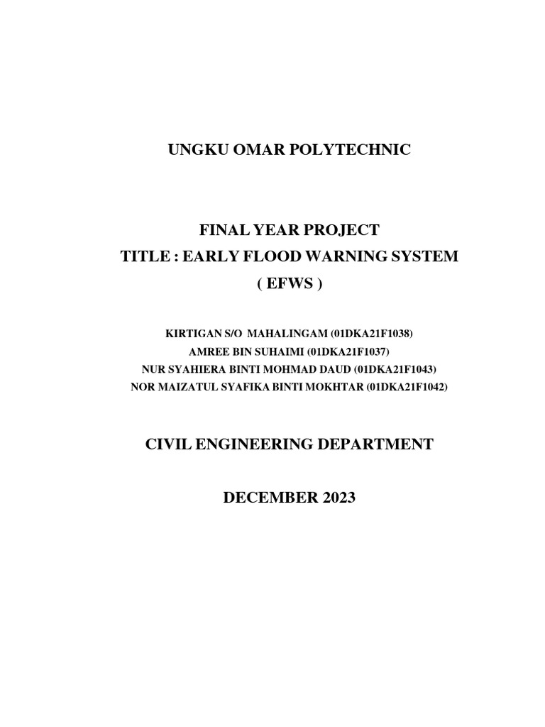 Final Fyp Report | PDF