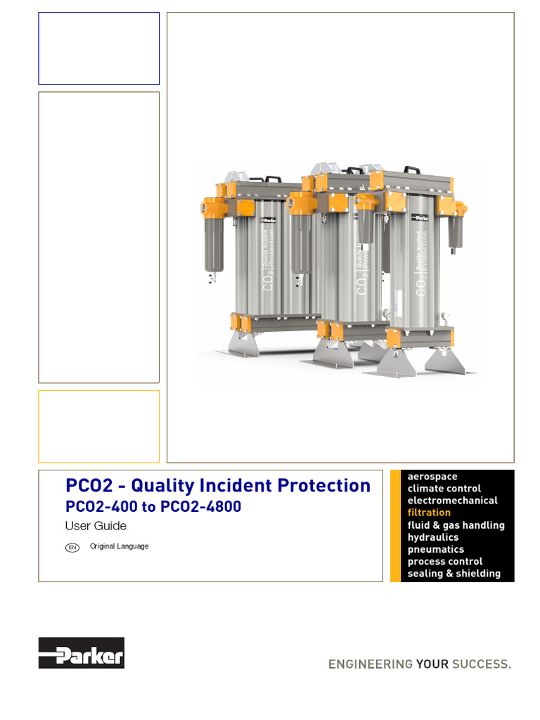 PCO2 400 4800 MKII User Guide - EN | PDF | Valve | Pipe (Fluid Conveyance)
