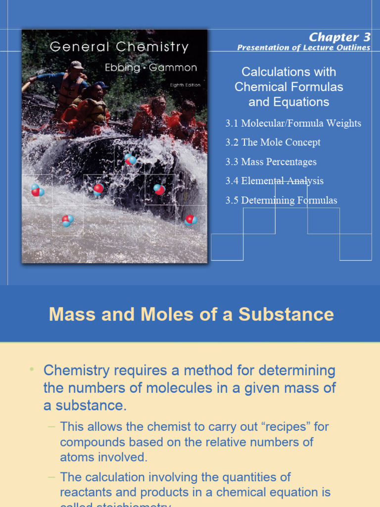 C3 Calculations Formulas Equations | PDF | Mole (Unit) | Stoichiometry