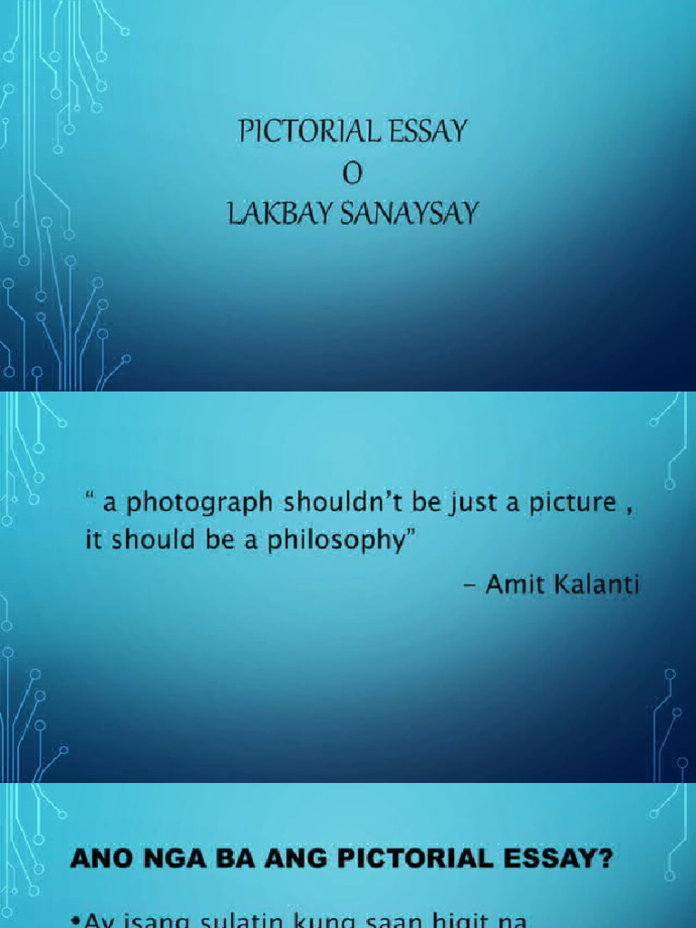 Piktoryal Essay | PDF