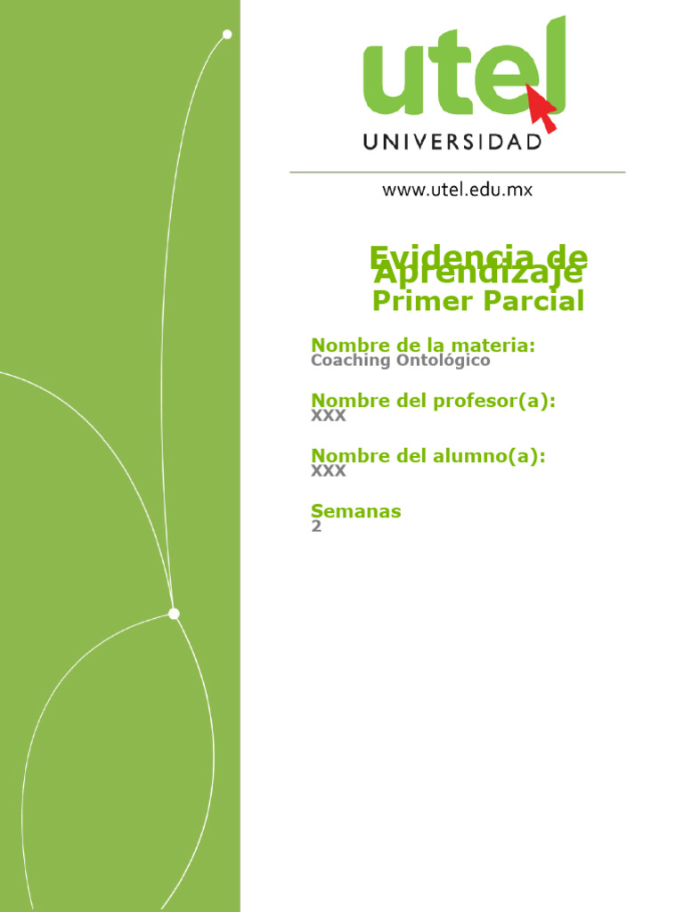 Evidencia de Aprendizaje en Coaching Ontológico | PDF | Ontología