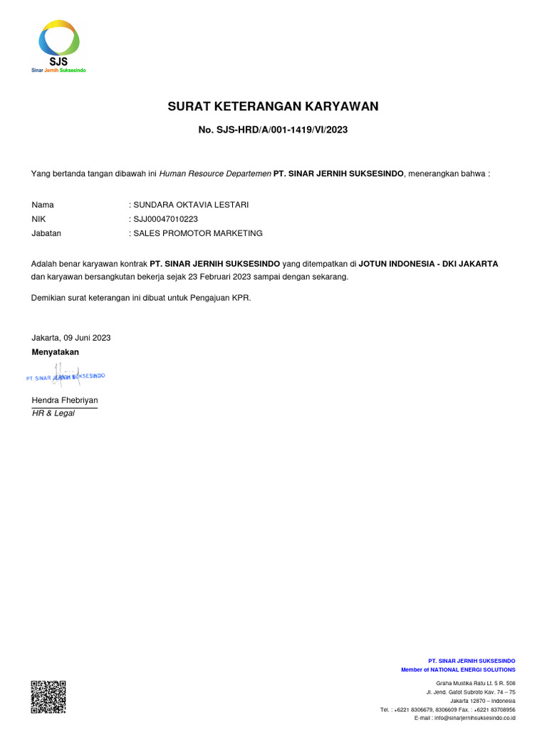 SJS-HRD A 001-1419 Vi 2023 094318 | PDF