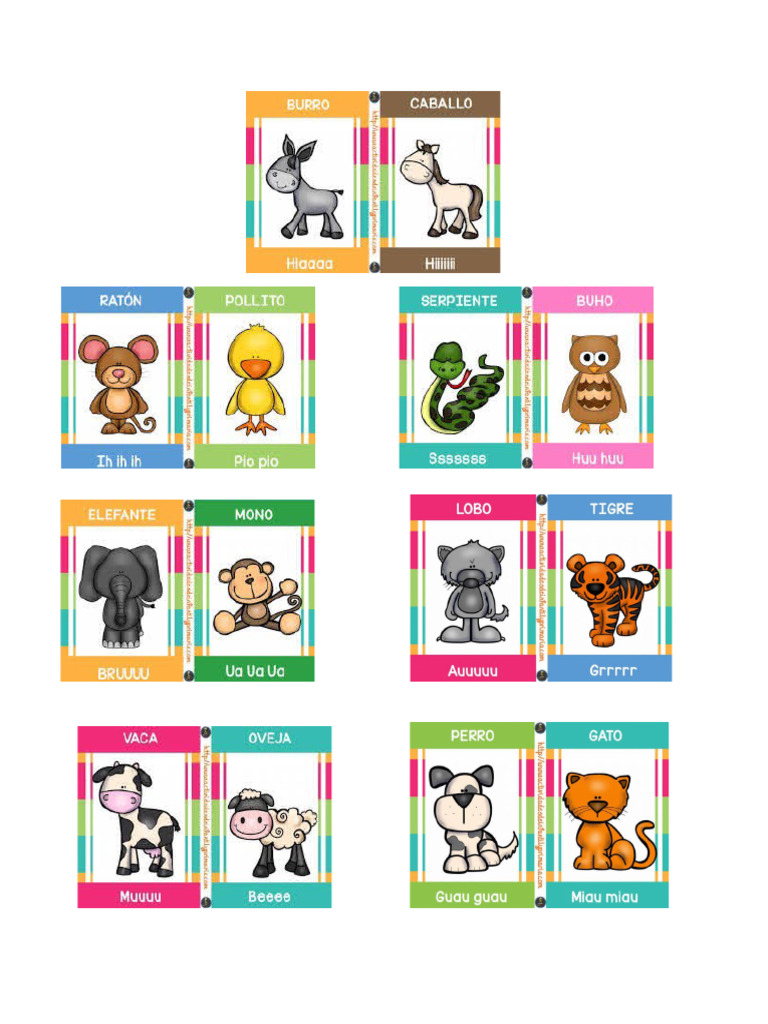 Sonidos Animales | PDF