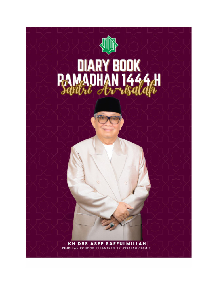 Diary Ramadhan Santri PP Ar-Risalah 2023 | PDF