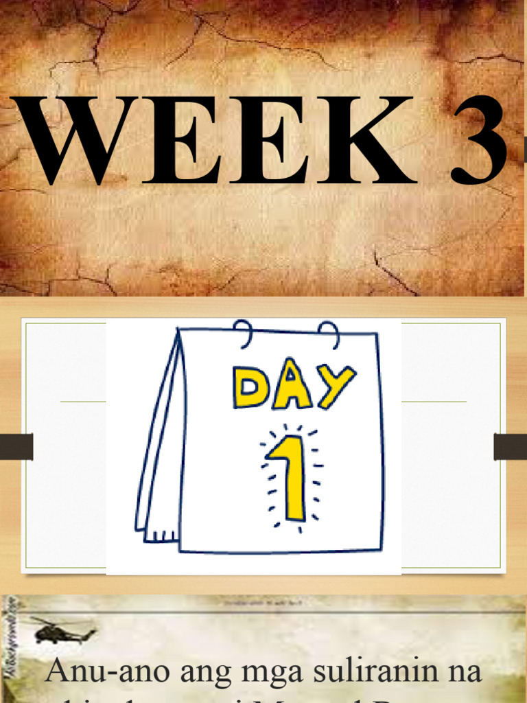 Ap 6 Week 3 Melc | PDF