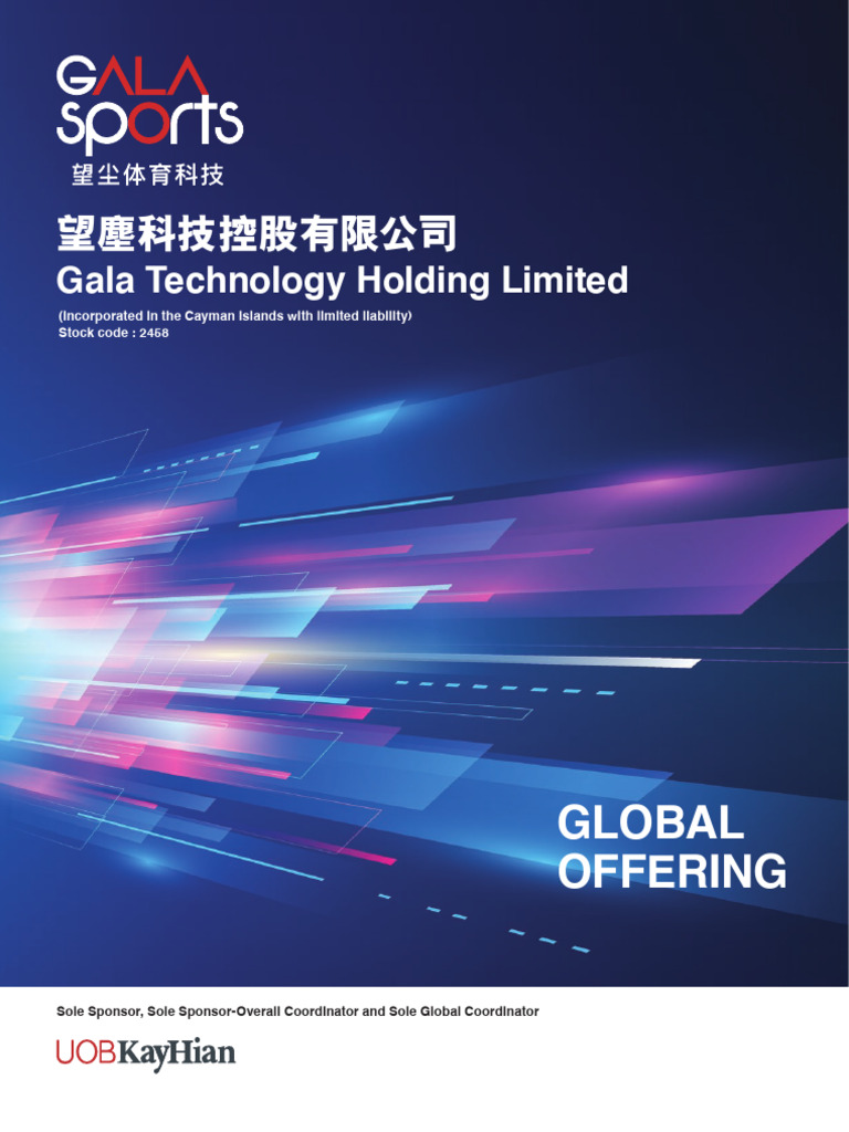 Global Offering: Gala Technology Holding Limited | PDF | Securities Act ...