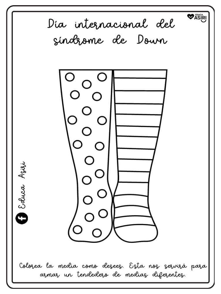 Sindrome de Down Ficha | PDF