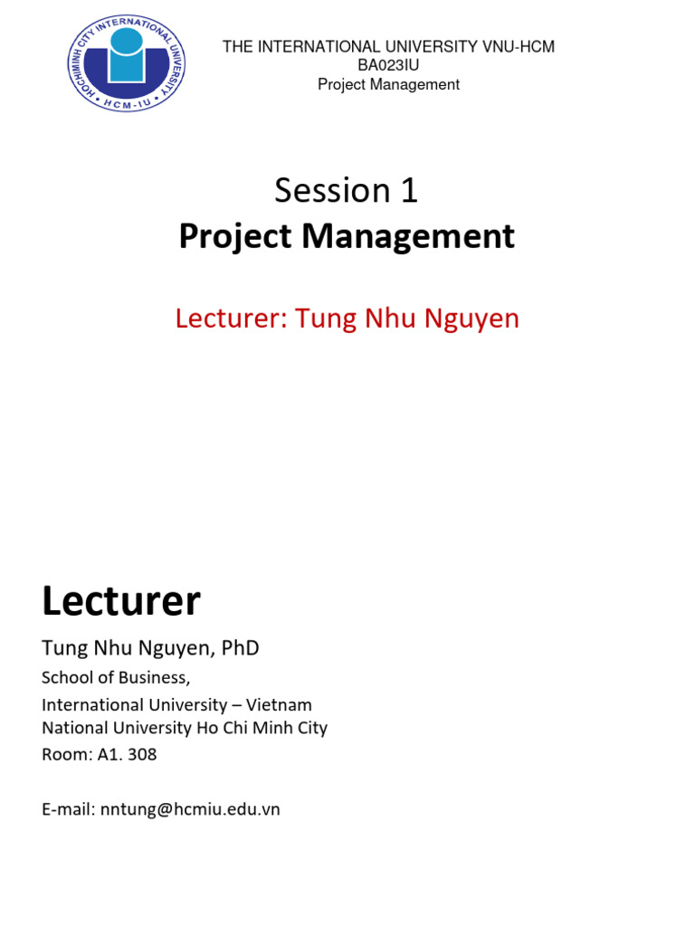 Project Mana 2023-24 S1 | PDF | Project Management | Product Lifecycle