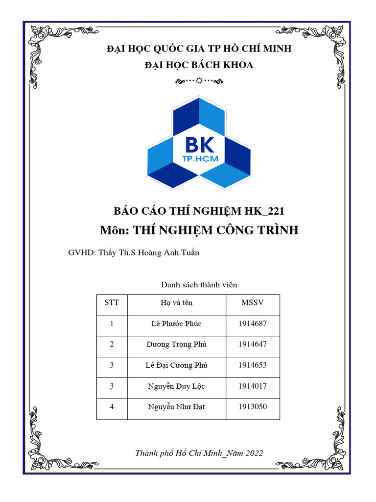 02 Tham KH o 2 | PDF