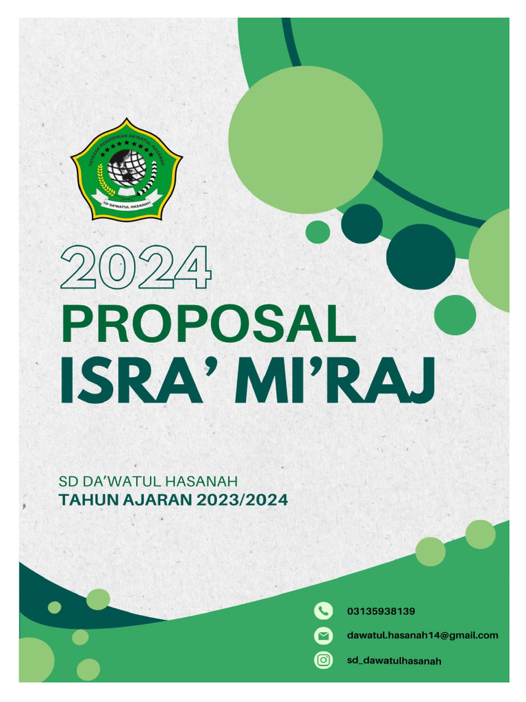 Proposal Kegiatan Peringatan Isra Miraj | PDF