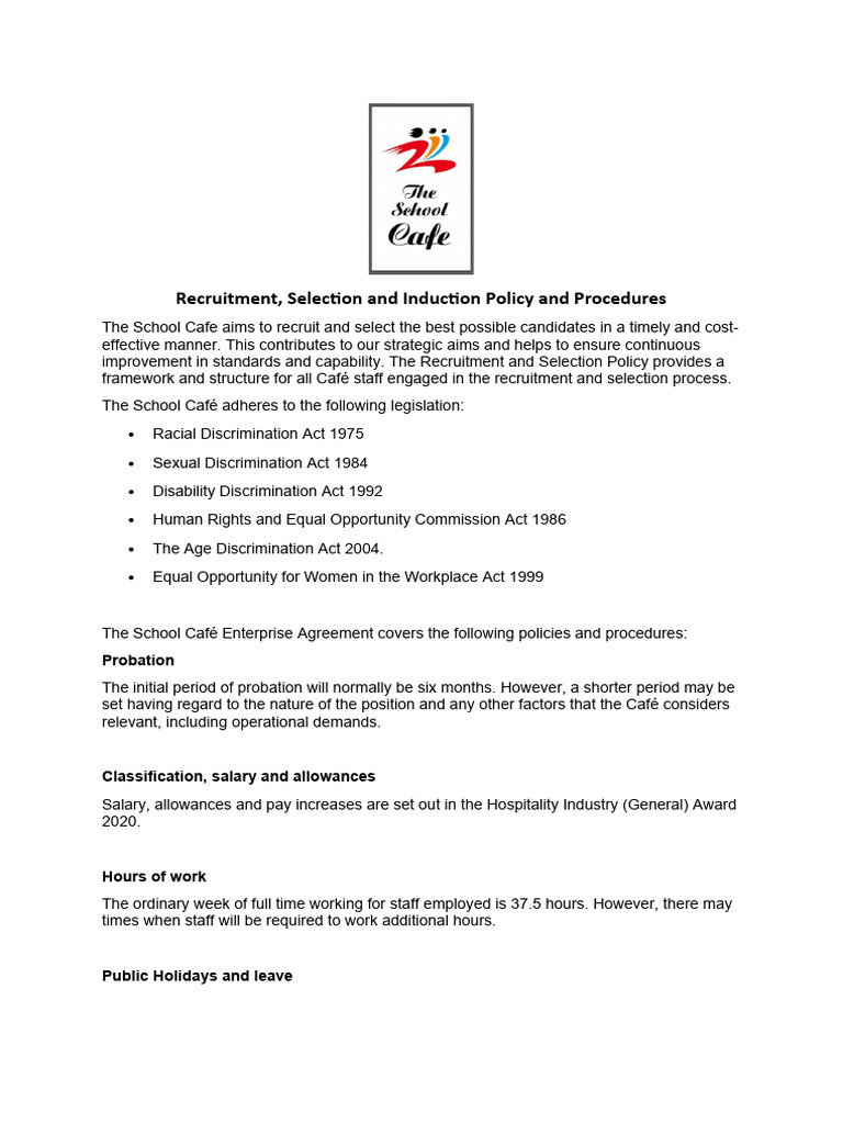 HR Policy & Procedures | Download Free PDF | Recruitment | Equal Opportunity