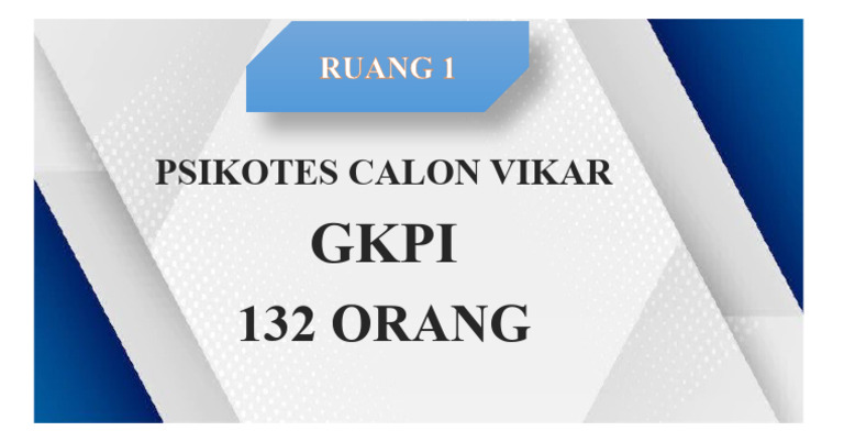 SMK Gkpi | PDF