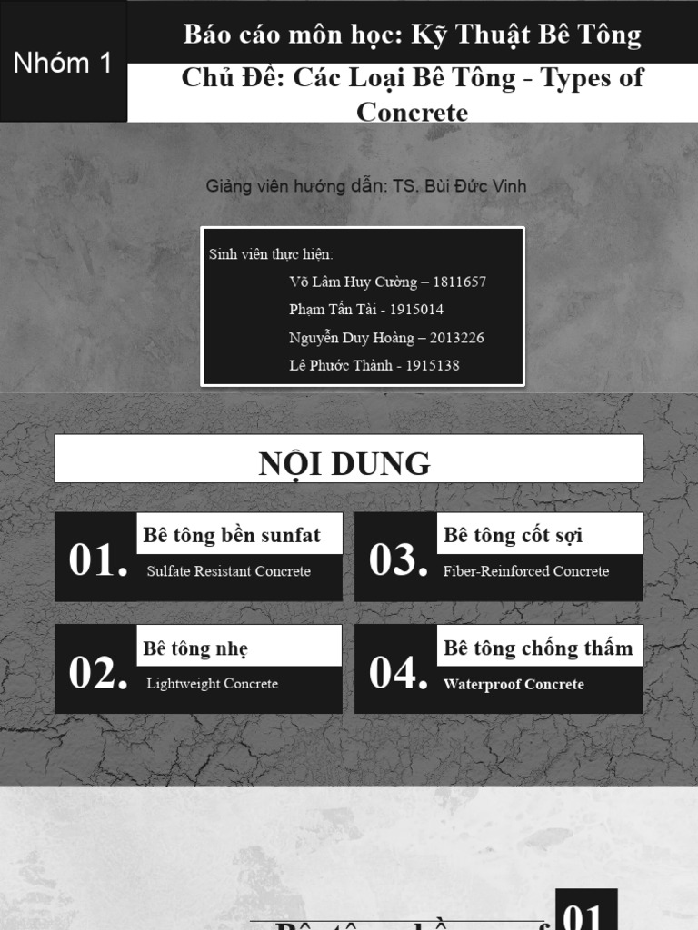 Bài thuyết trình - Nhóm 1 - L01 | PDF