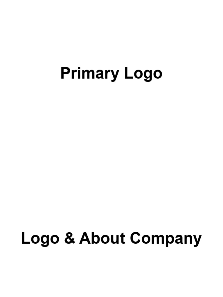 Company Logo Design Guidelines | PDF