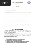 Barangay Ordinance Sample Template 2024 | PDF | Common Law | Legal ...
