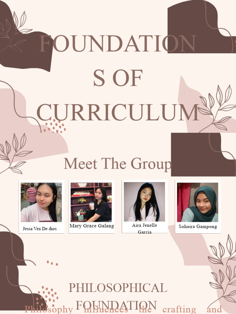 School and Curriculum PPT Final | PDF | Behaviorism | Plato