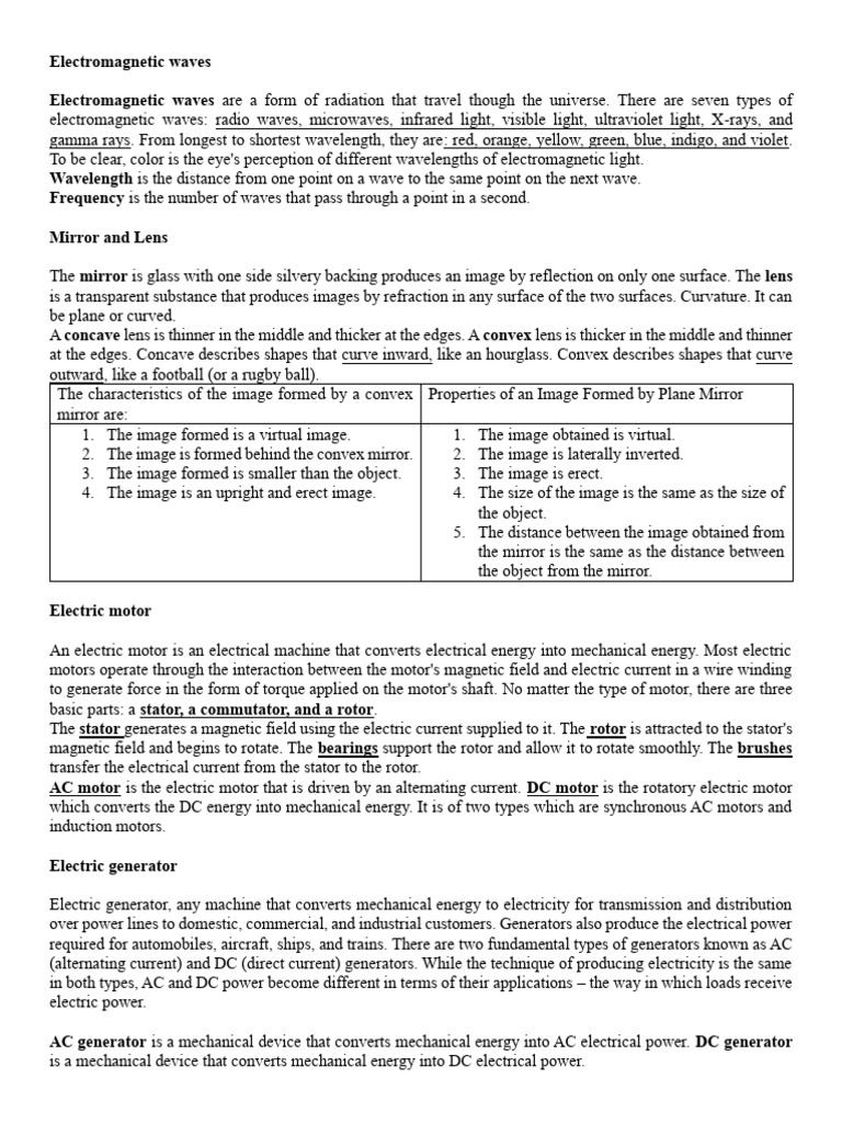 Reviewer | PDF | Electric Motor | Electric Generator