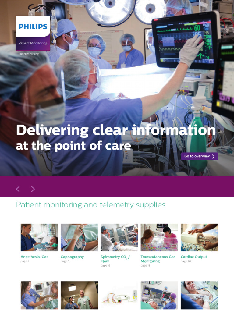 Patient Monitoring and Telemetry Supplies ENG | PDF | Telemetry ...