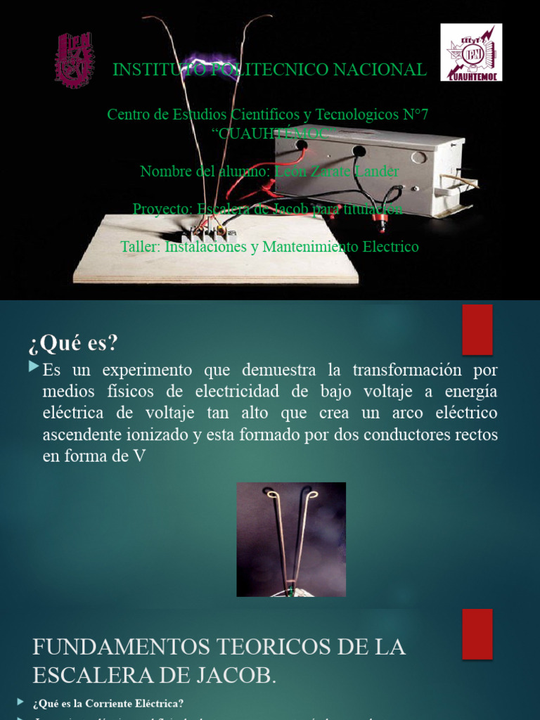Proyecto Escalera de Jacob para Titulación León Zarate Lander698787 ...