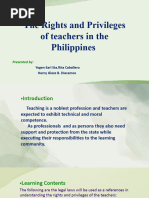 RA 4670: Teacher Benefits & Rights | PDF | Retirement | Teachers