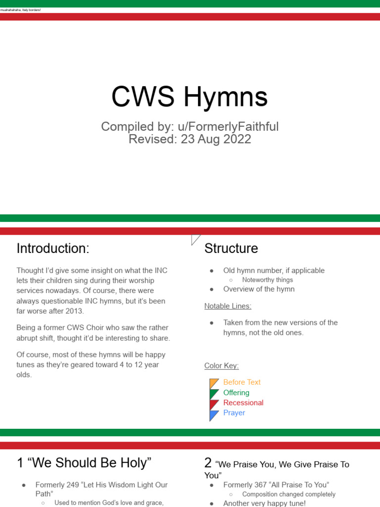 CWS Hymns | PDF | Jesus | Prayer