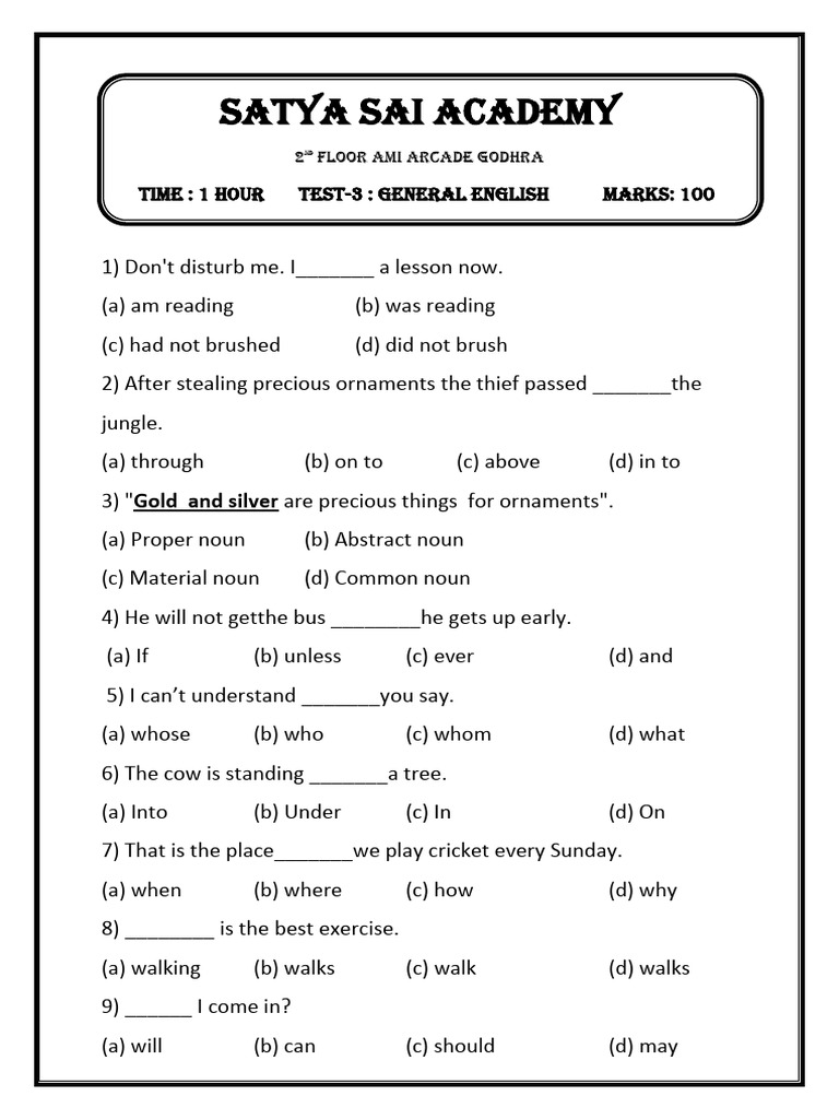 3 Border | PDF | Verb | Syntax