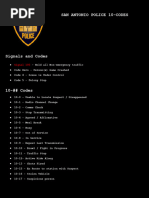 LAPD Radio Codes & Signals Guide | PDF | Burglary | Los Angeles Police ...