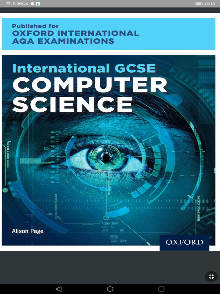 OXFORD - Computer Science | PDF