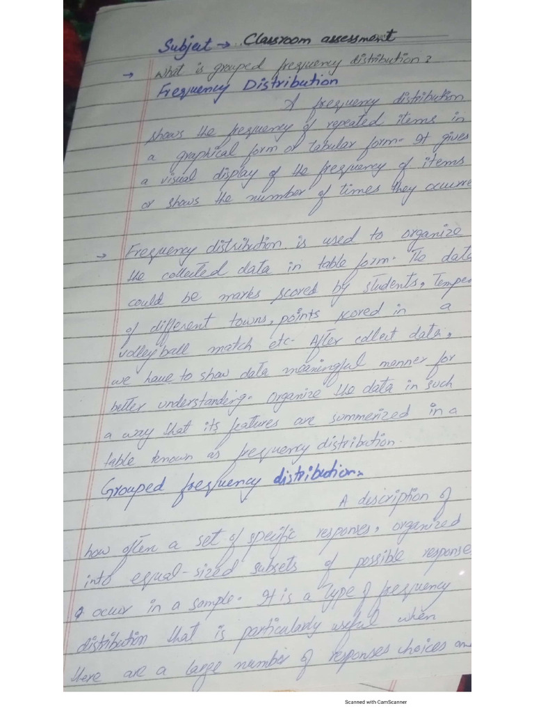 Classroom Assessment Pdf