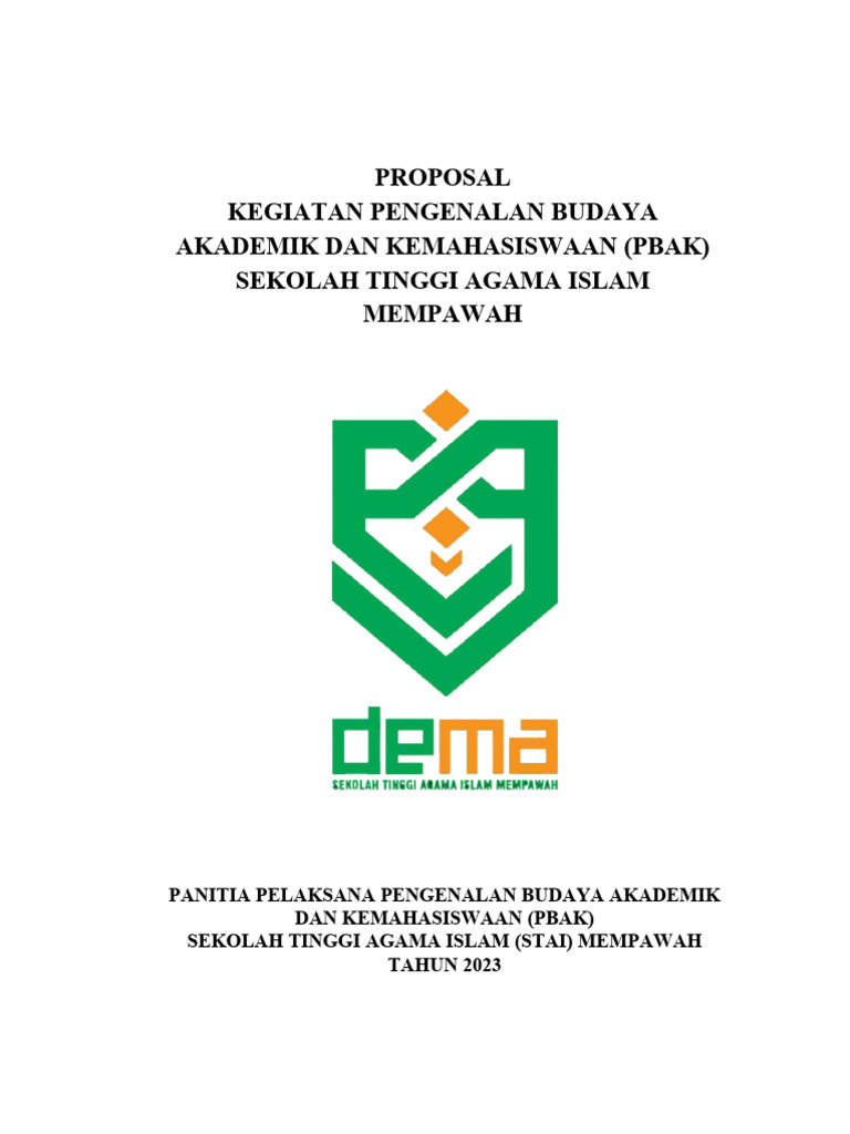 Proposal Terbaru | PDF | Ilmu Sosial