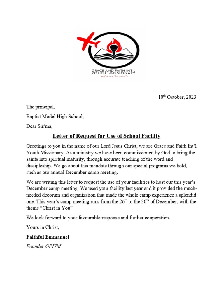 Letter of Request | PDF