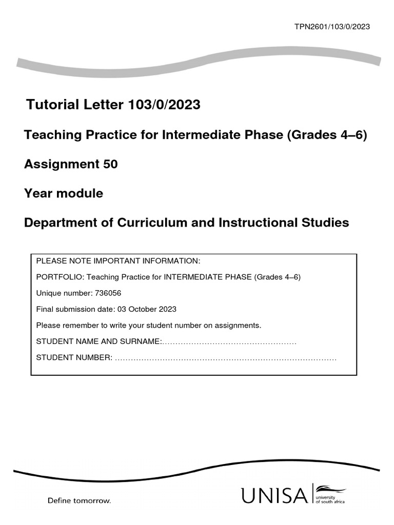 Intermediate Phase Teaching Guide | PDF | Teachers | Mentorship