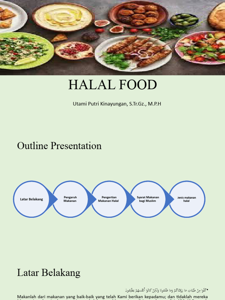 Halal Food | PDF