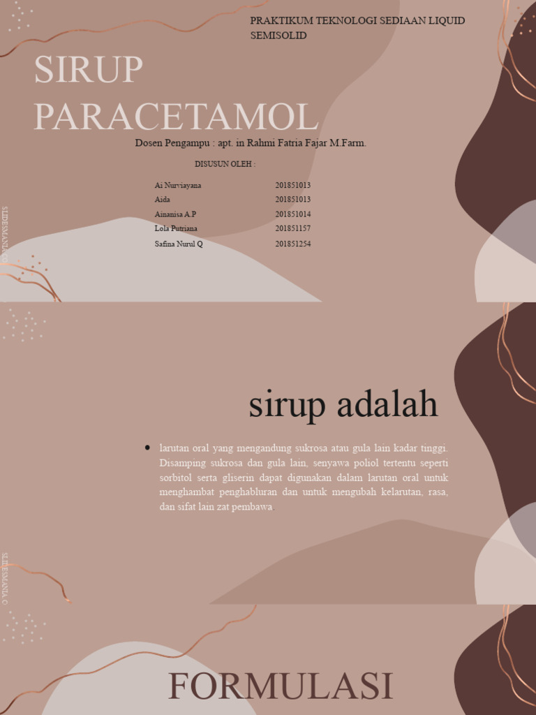 Syr PCT Prak Liquid Semsol | PDF