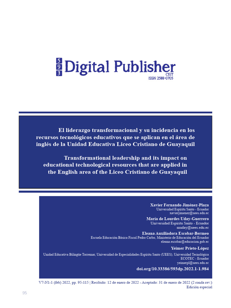 Artículo 2 | PDF | Enseñando | Aprendizaje