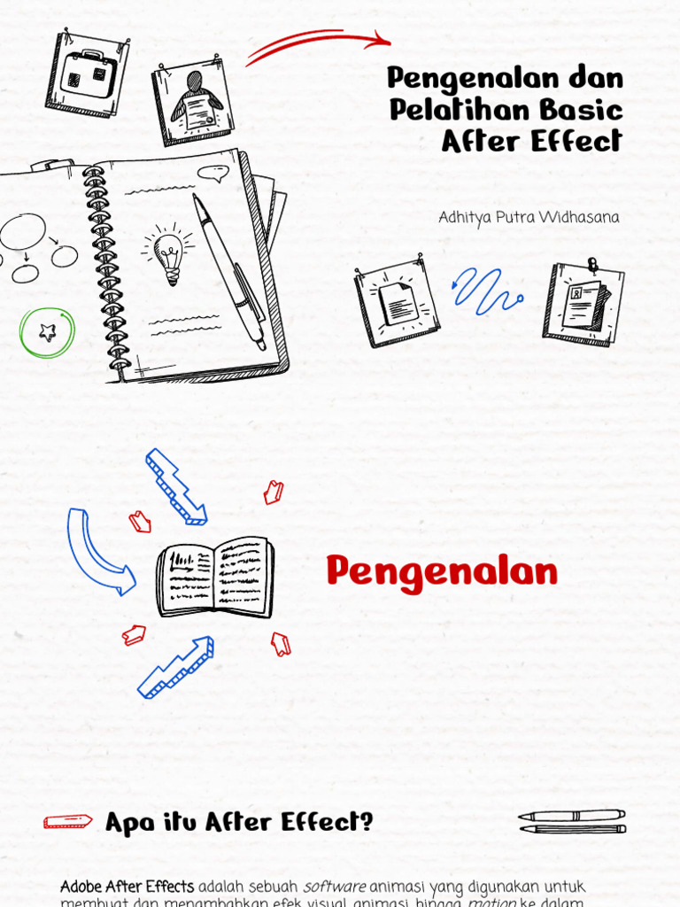 Belajar Dasar After Effects | PDF | Komputer