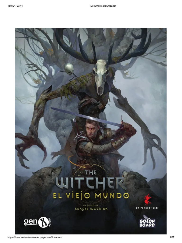 The Witcher Board Game Rulebook | PDF | Duendes