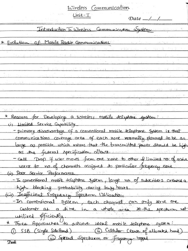 WC Handwritten Notes Complete | PDF