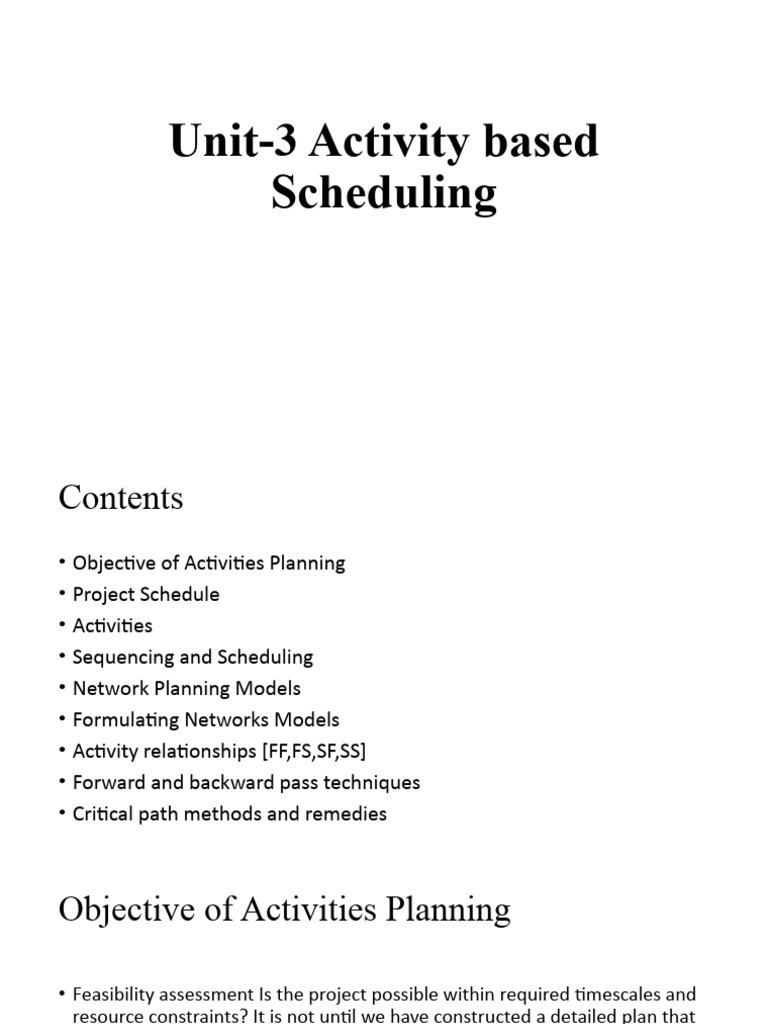 SPM Unit-3 | PDF | Project Management | Applied Mathematics