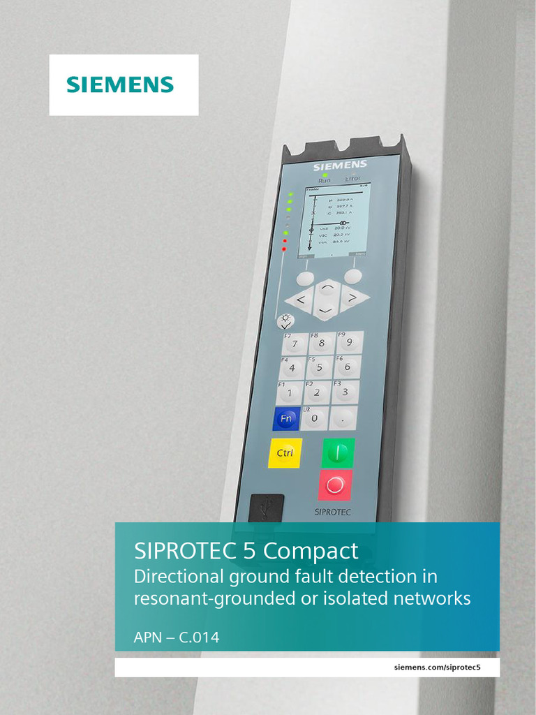Directional Ground Fault Detection in Resonant-Grounded or Isolated ... Directional Ground Fault Detection in Resonant-Grounded or Isolated ...