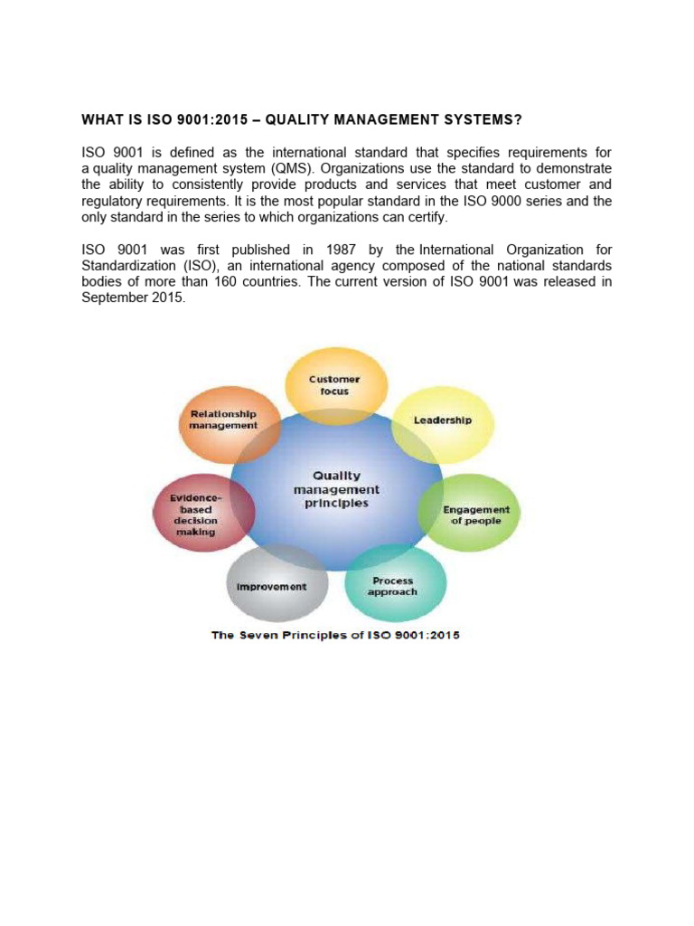 Module 9 Iso | PDF | Quality Management | Supply Chain