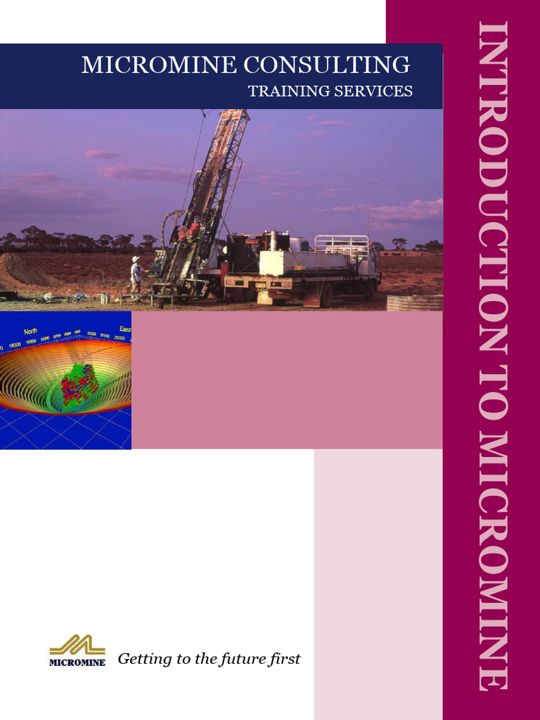 Introduction To Micromine.... | PDF | Window (Computing) | Computer File