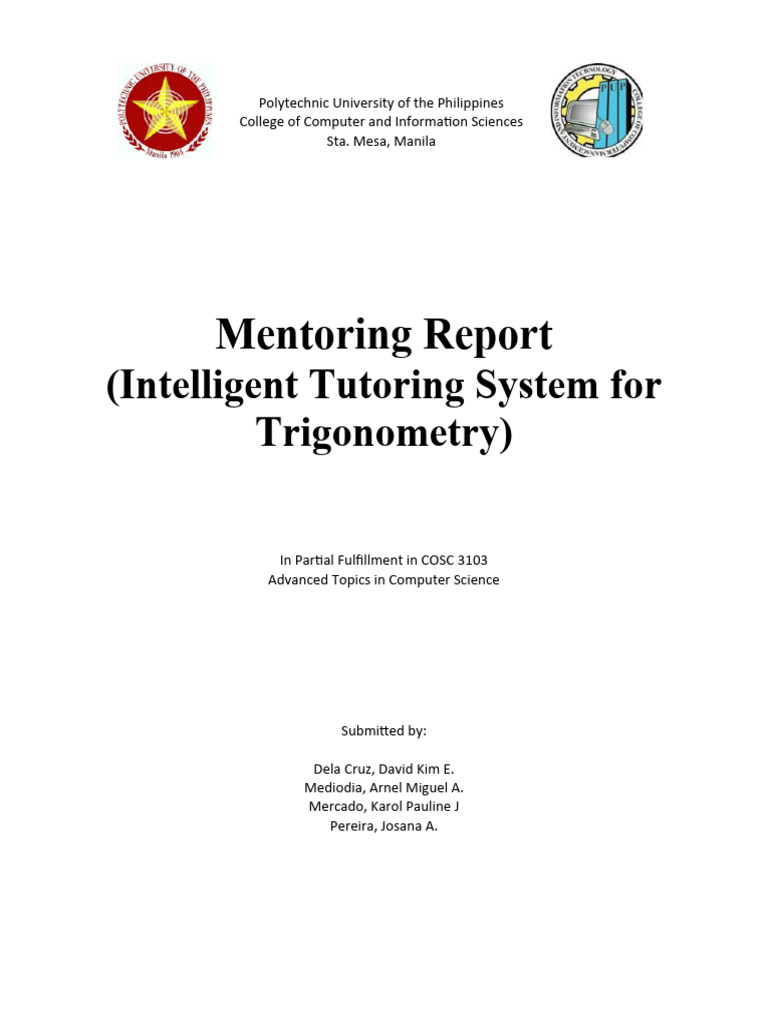 Intelligent Tutoring System For Trigonometry | PDF