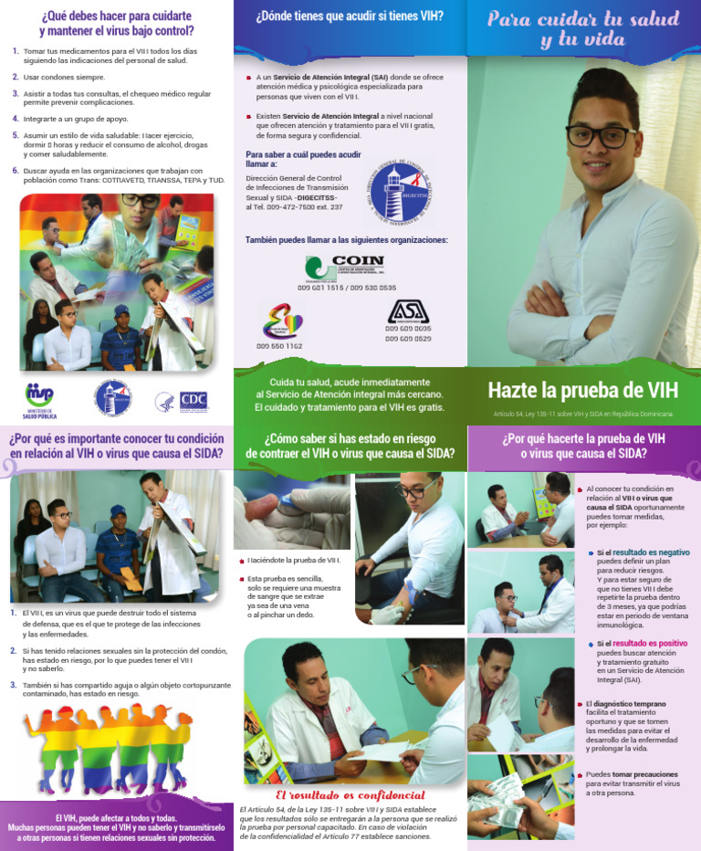 Brochure HSH (8 Marzo) | PDF | VIH / SIDA | VIH